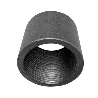 Муфта стальная Ду 15 (1/2") ВР без фаски (МПИ Россия), цена в ...
